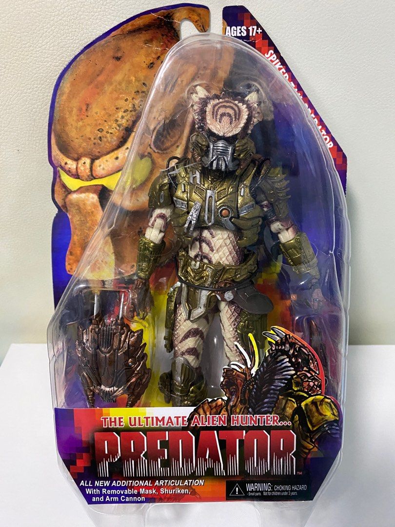 Neca Predator 鐵血戰士 Spiked Tail Predator, 興趣及遊戲, 玩具 & 遊戲類 - Carousell
