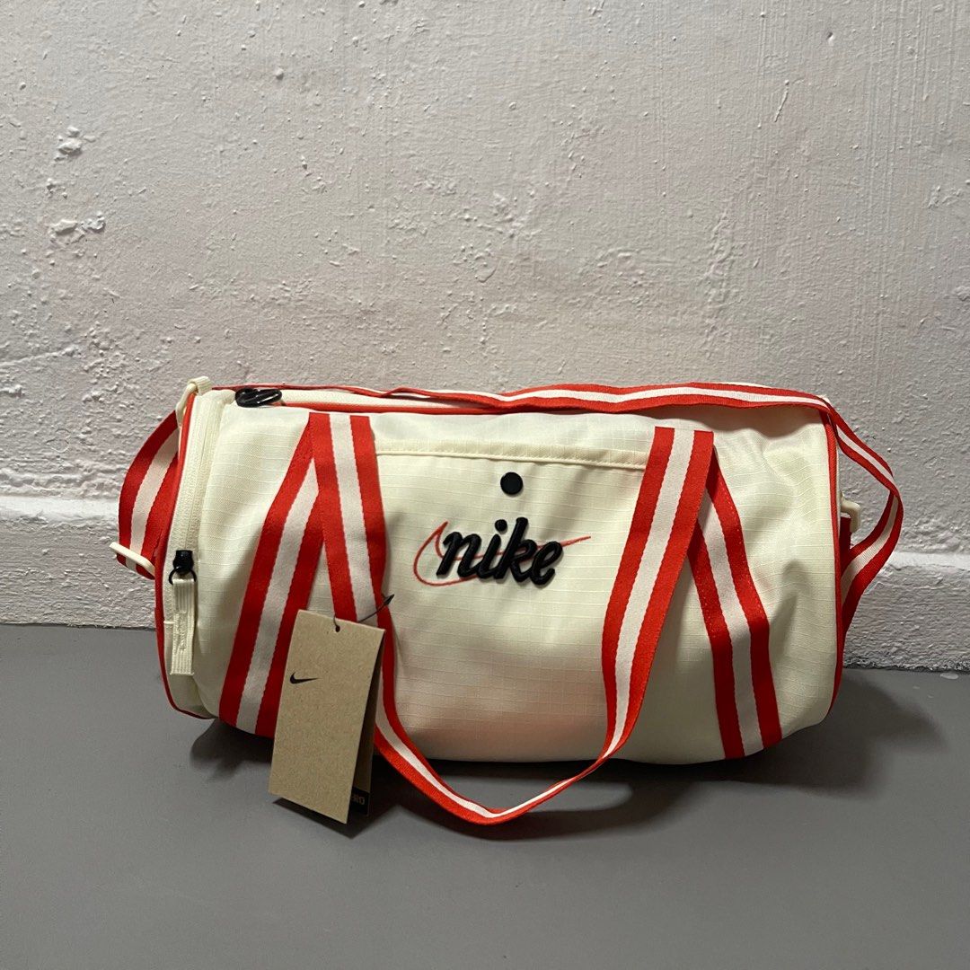 Nike Heritage Retro Duffel Bag (13L) Coconut Milk DR6261-113 Extra ...