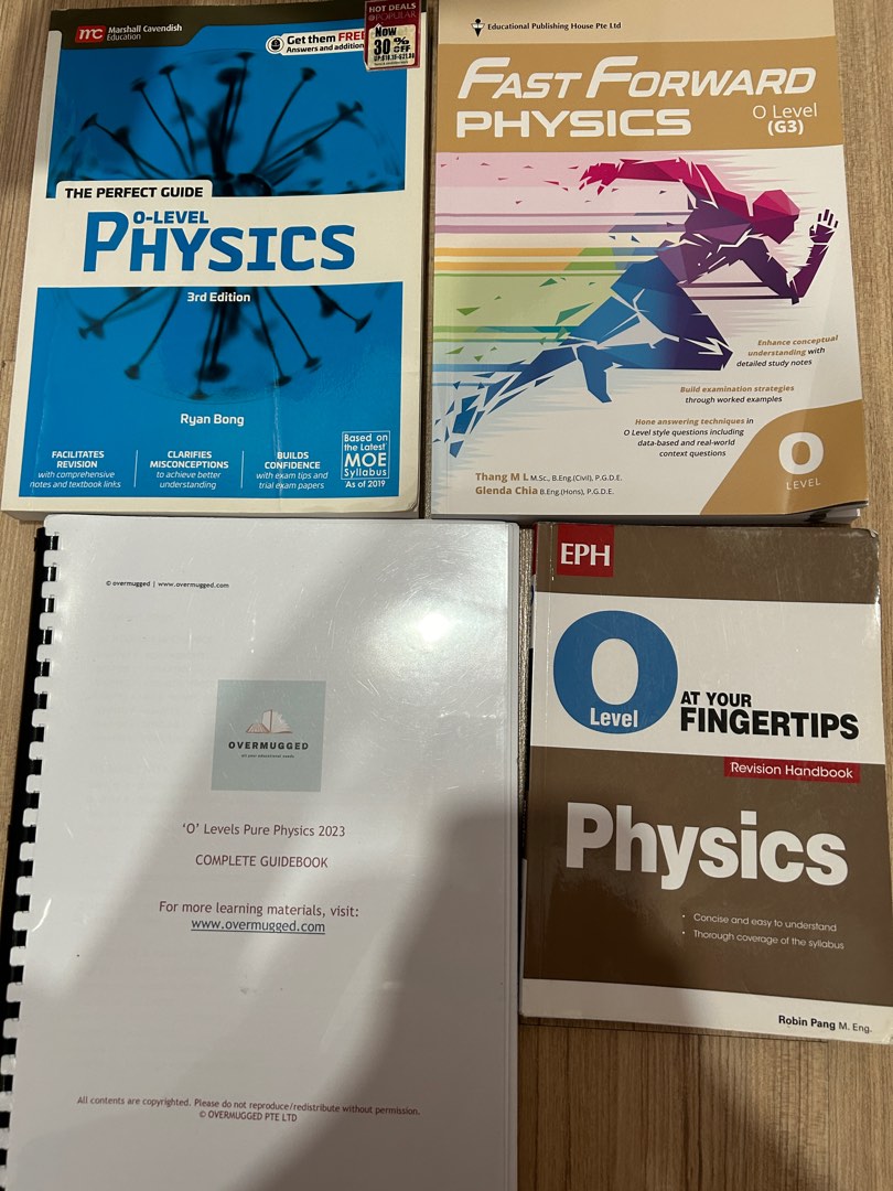 o level physics notes / assessment books, Hobbies & Toys, Books ...
