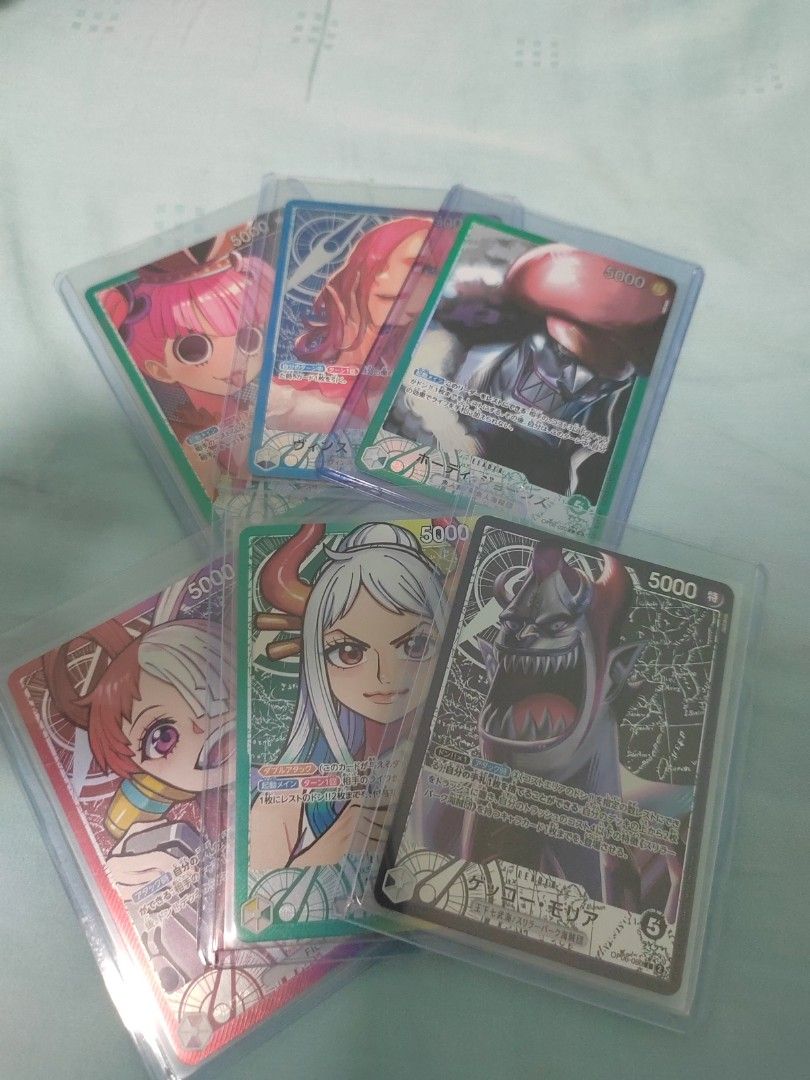 One Piece Card Game OP06 Leader Godpack Hody Perona Reiju Uta Moria ...