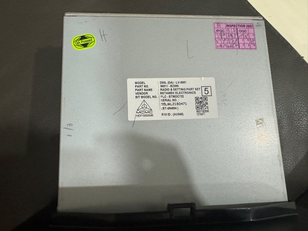 Perodua Ativa AV Spec player, Auto Accessories on Carousell