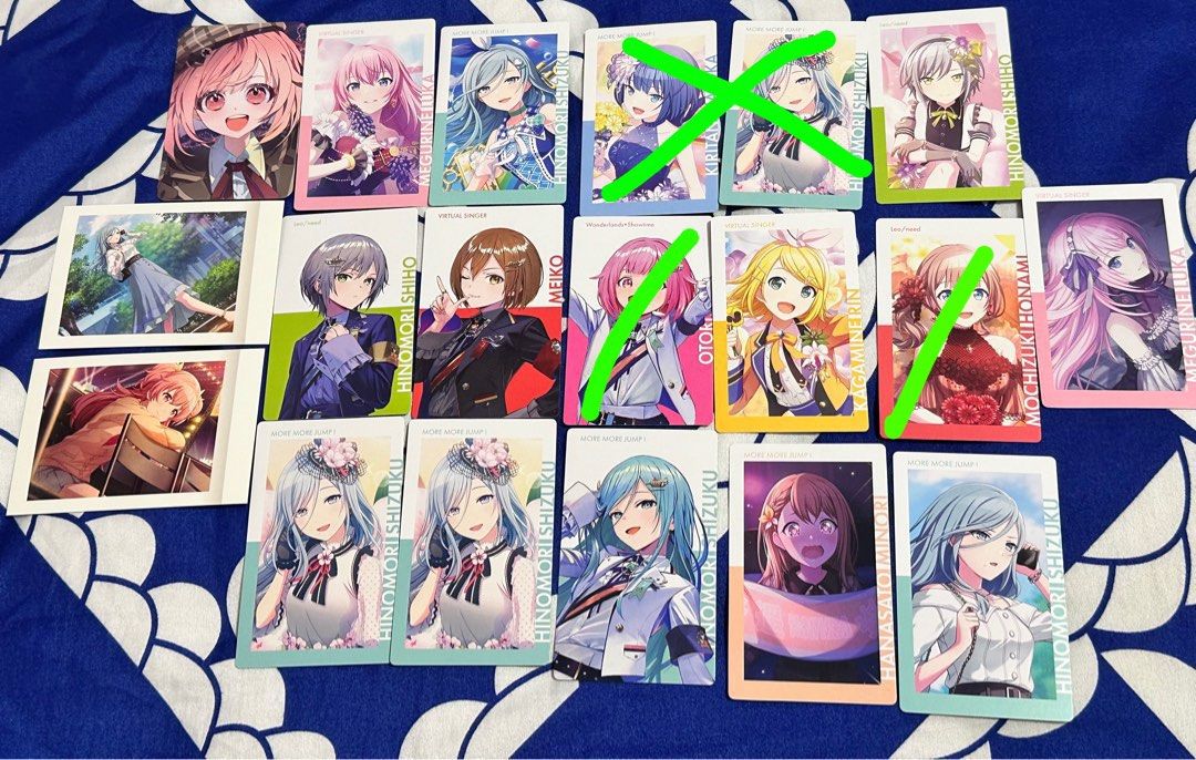 Pjsk Epicks and others (update of my old listing), Hobbies & Toys ...