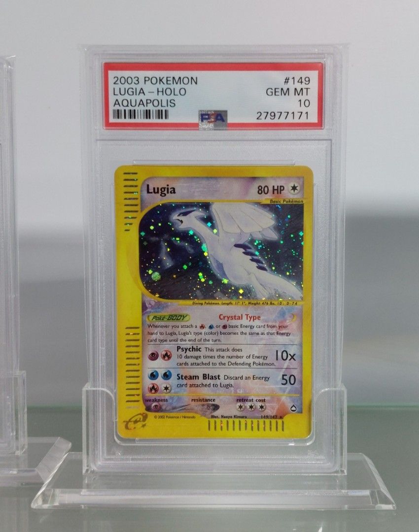 Pokemon One Piece PSA Acrylic Card Display Stand, Hobbies & Toys, Toys ...