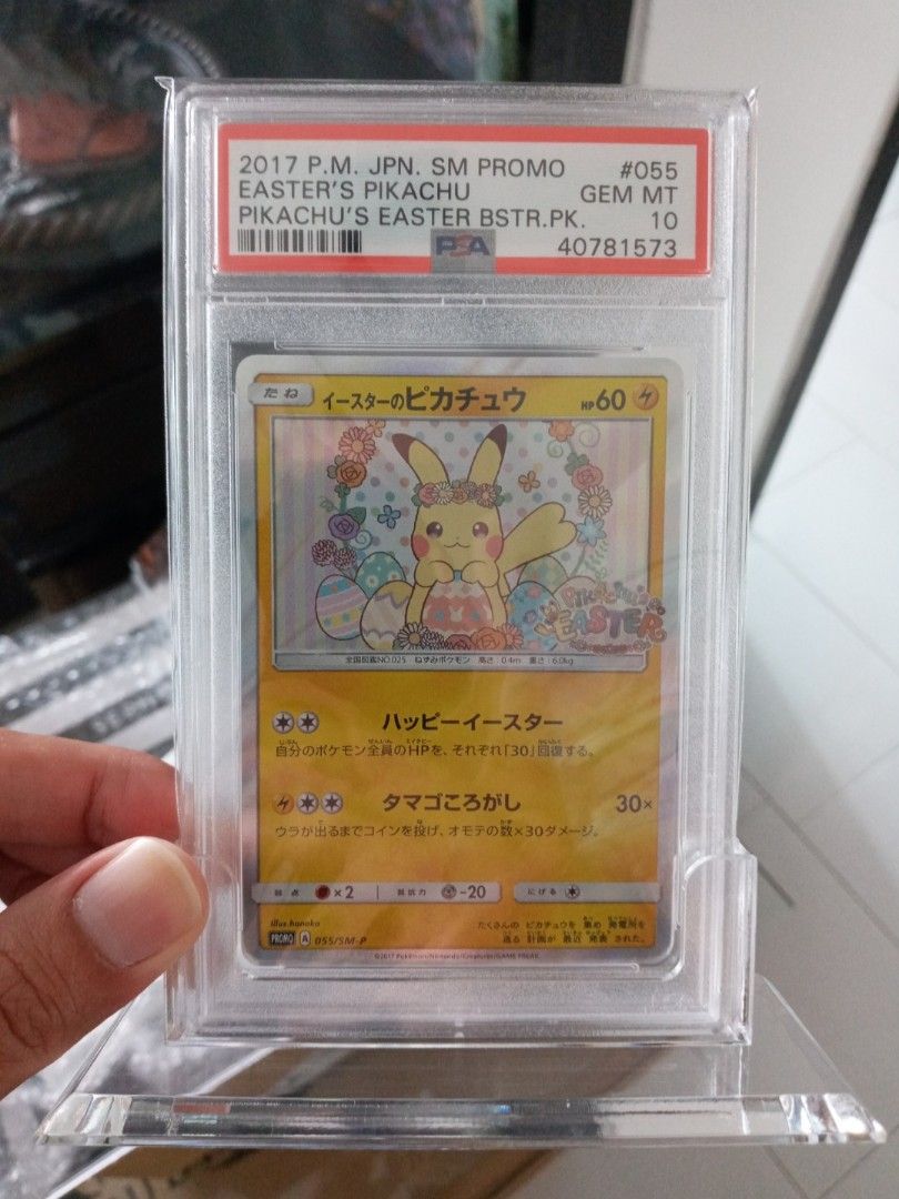 Pokemon One Piece PSA Acrylic Card Display Stand, Hobbies & Toys, Toys ...