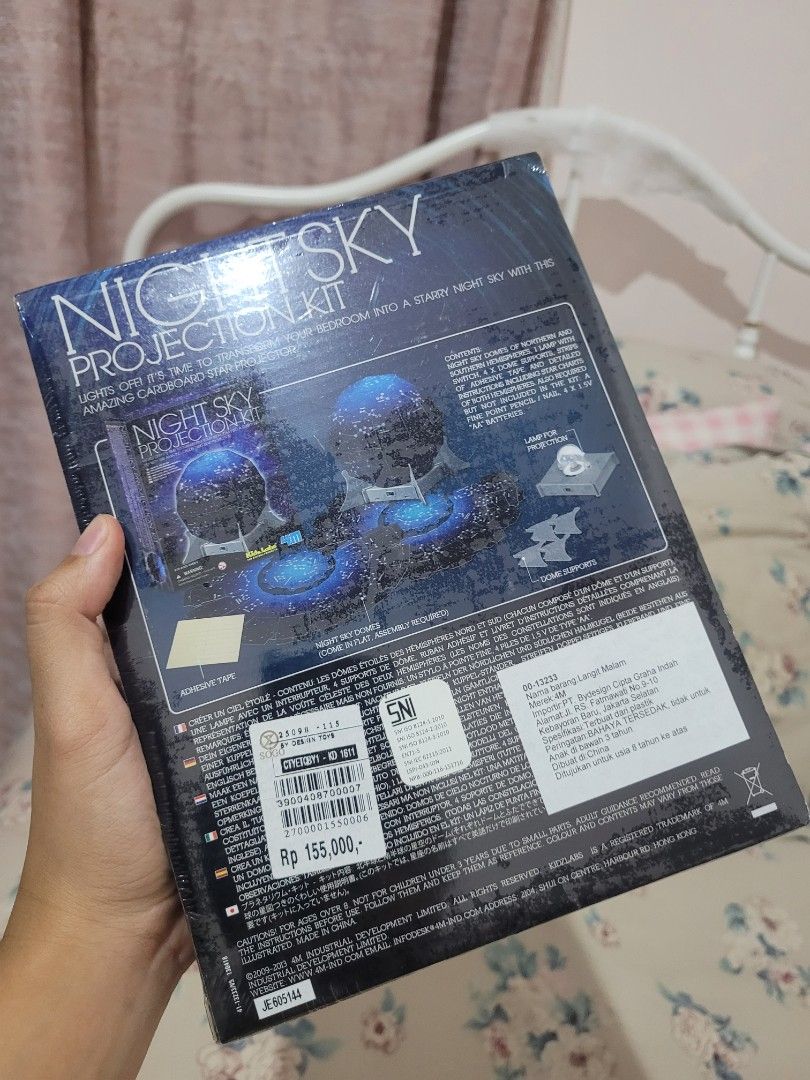 Projector Proyektor Lampu Bintang Tidur Night Sky Projection Kit Beli di Sogo/Metro Brand New ...