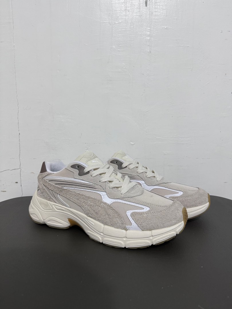 Puma nitro infused cream, Men's Fashion, Footwear, Sneakers on Carousell