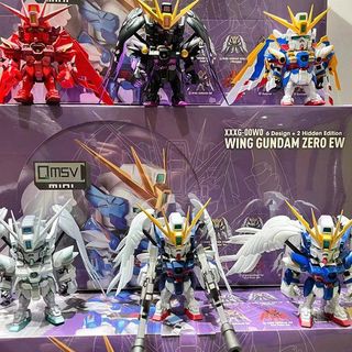(Set of 8) QMSV MINI - Gundam seed / seed destiny - strike freedom and ...
