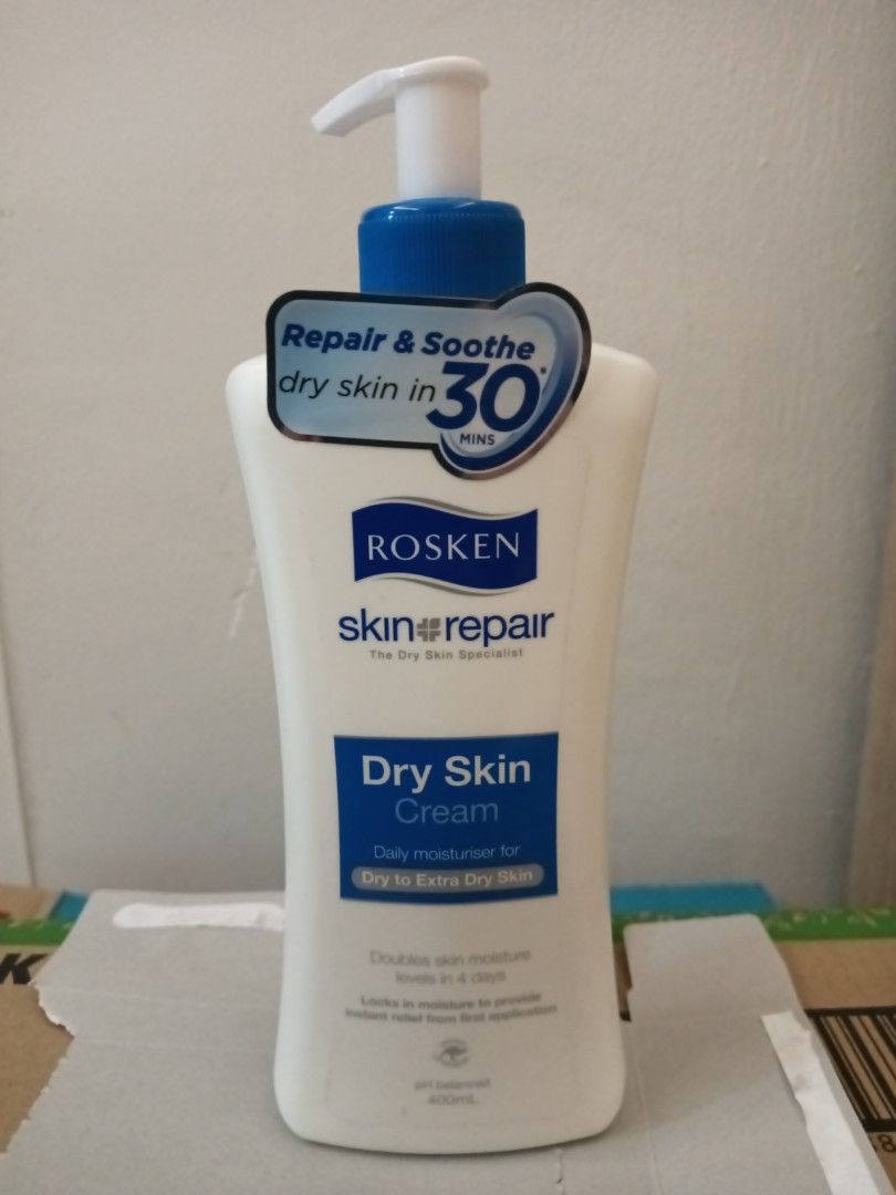 Rosken Dry Skin Cream 400ml, Beauty & Personal Care, Bath & Body, Body ...