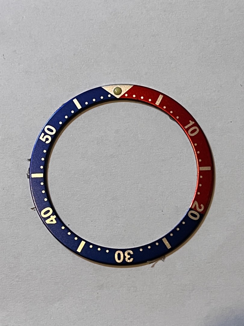 Seiko SKX009 Pepsi Bezel Insert Aftermarket, Men's Fashion, Watches ...