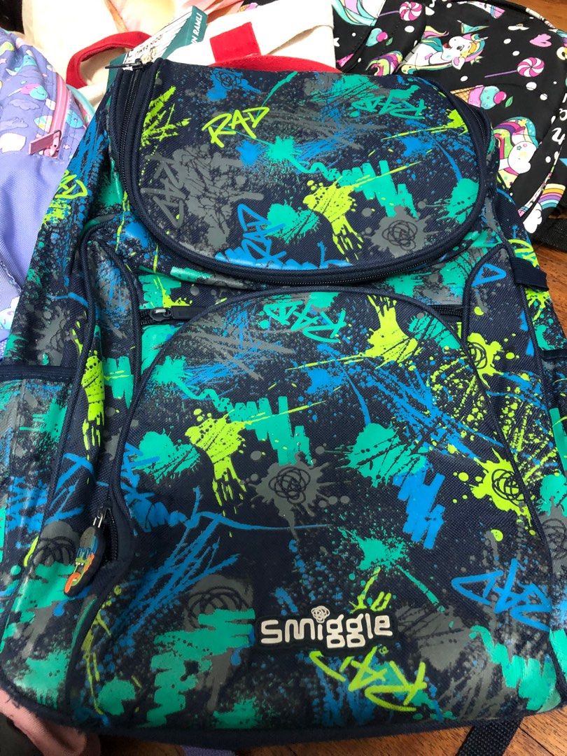 Smiggle bag sekolah, Men's Fashion, Bags, Backpacks on Carousell