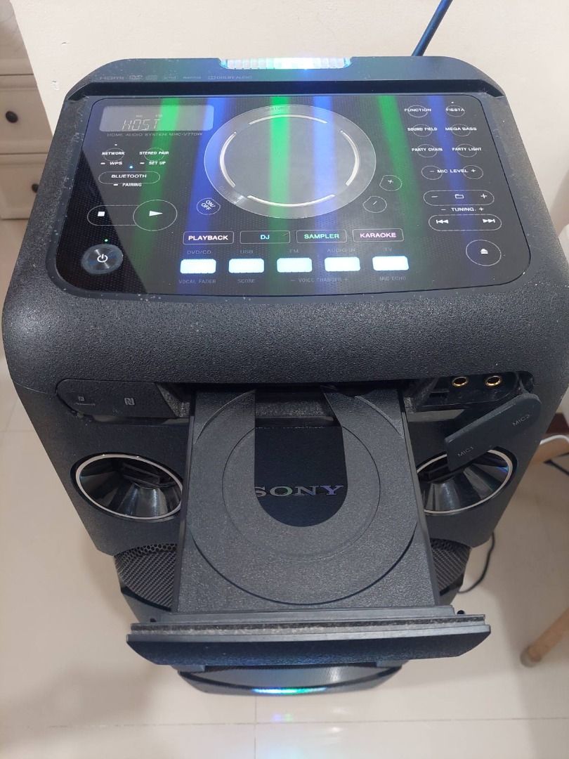 Sony MHC-V77DW Component Music System Speaker, Audio, Portable Music ...