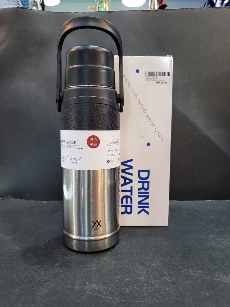 Stainless Steel 1500ml Flask, Furniture & Home Living, Kitchenware ...