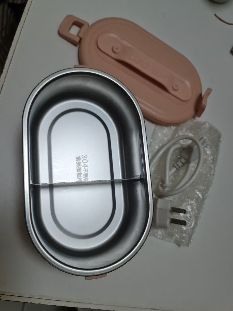 Stainless steel Reheat Food Container, Furniture & Home Living ...