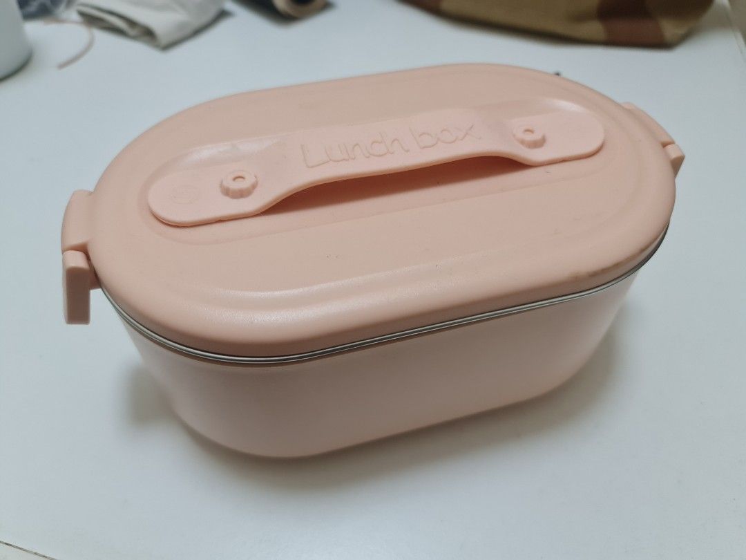 Stainless steel Reheat Food Container, Furniture & Home Living ...