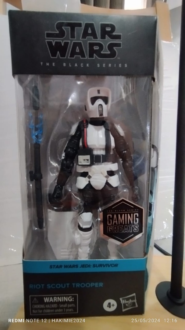 Star Wars The Black Series Gaming Greats Riot Scout Trooper Toy Scale ...