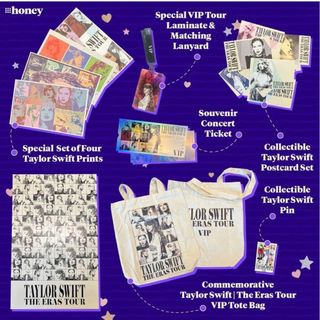 Taylor Swift Eras Tour VIP Holographic Ticket 2024, Hobbies & Toys ...