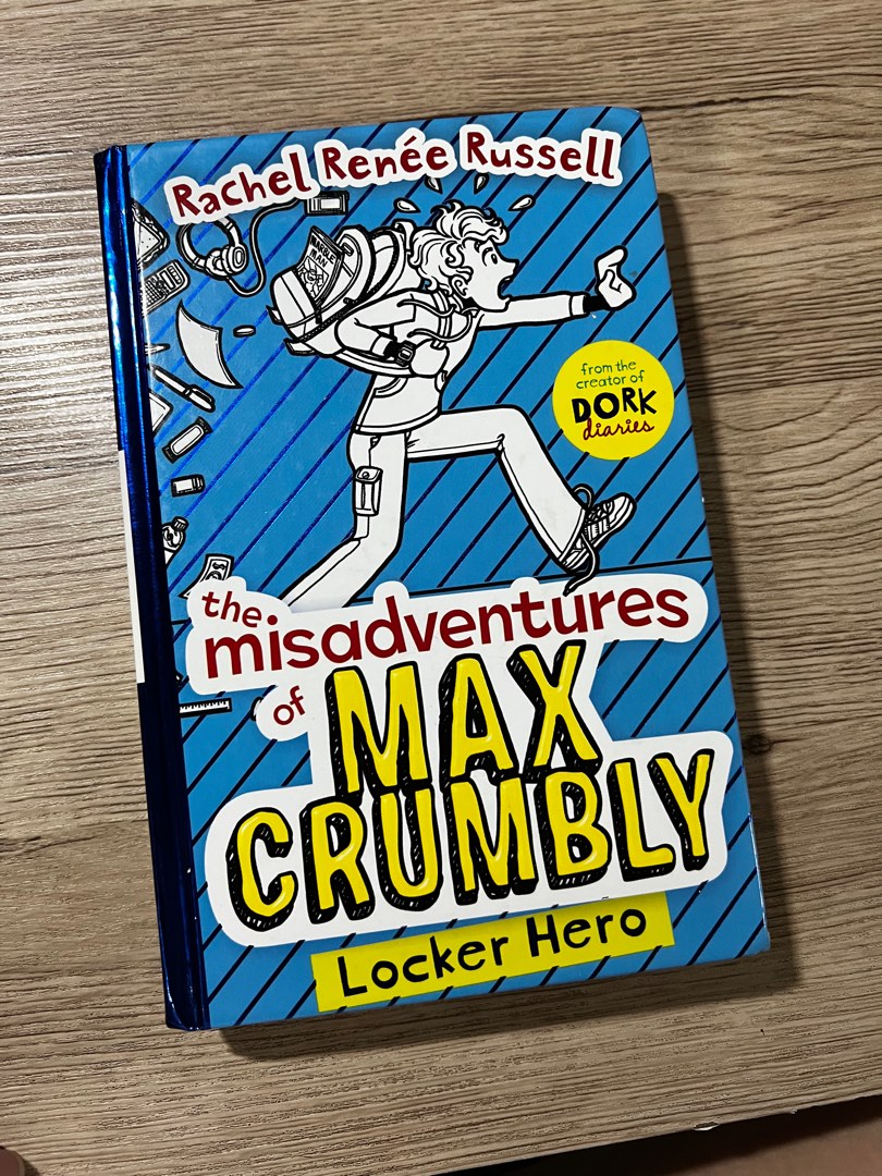 The Misadventures of Max Crumbly-Locker Hero Hardbound, Hobbies & Toys ...