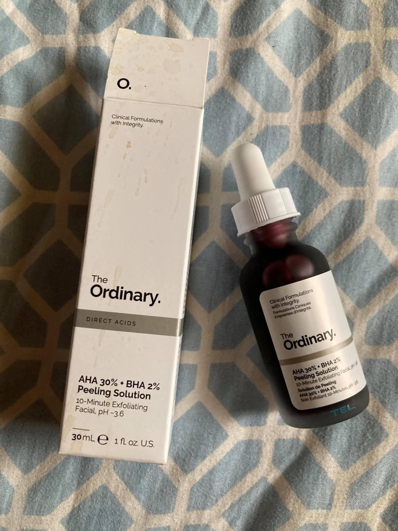 The Ordinary AHA BHA, Beauty & Personal Care, Face, Face Care on Carousell