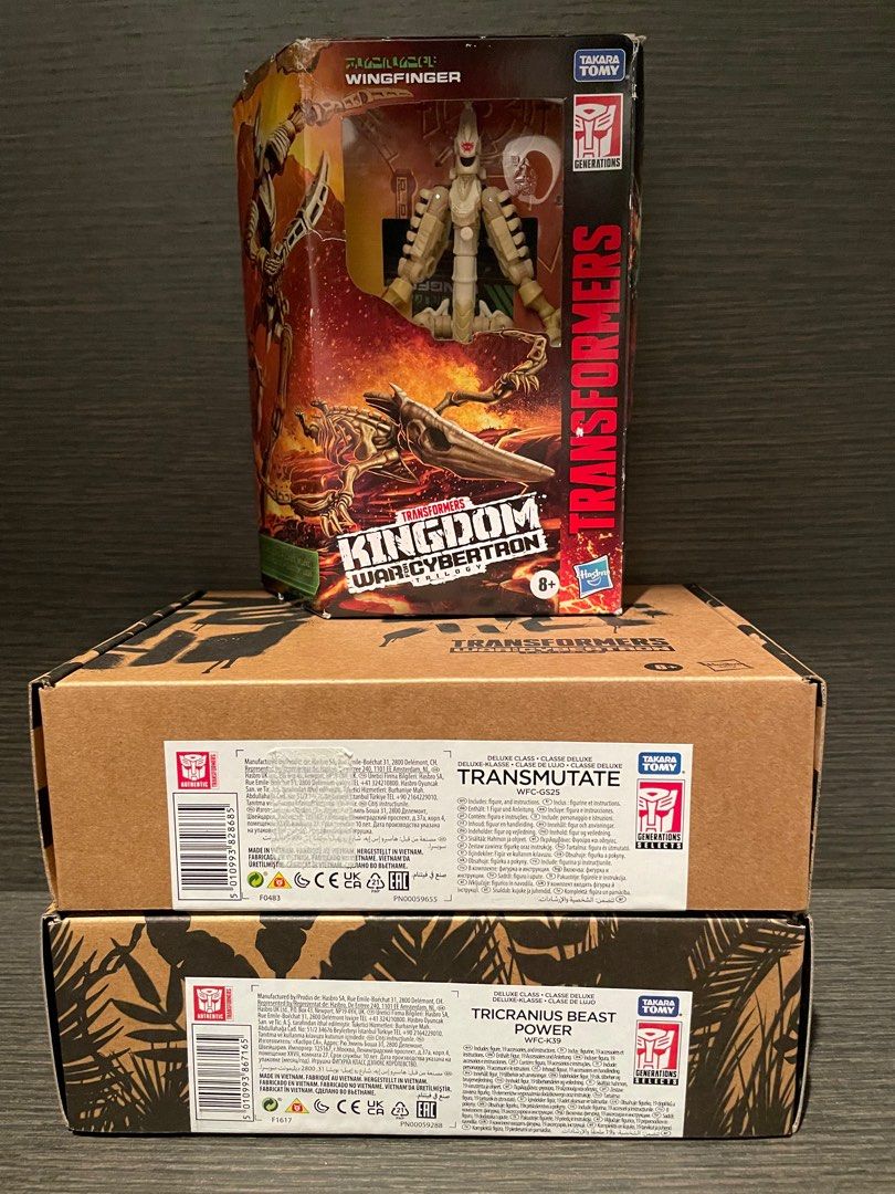 Transformers War For Cybertron Kingdom Maximal Fossilizer combiner ...