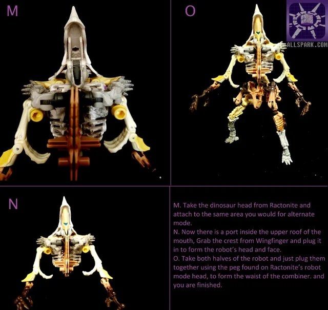 Transformers War For Cybertron Kingdom Maximal Fossilizer combiner ...