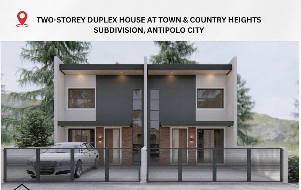 Two-Storey Duplex House at Town & Country Heights Subdivision, Antipolo ...