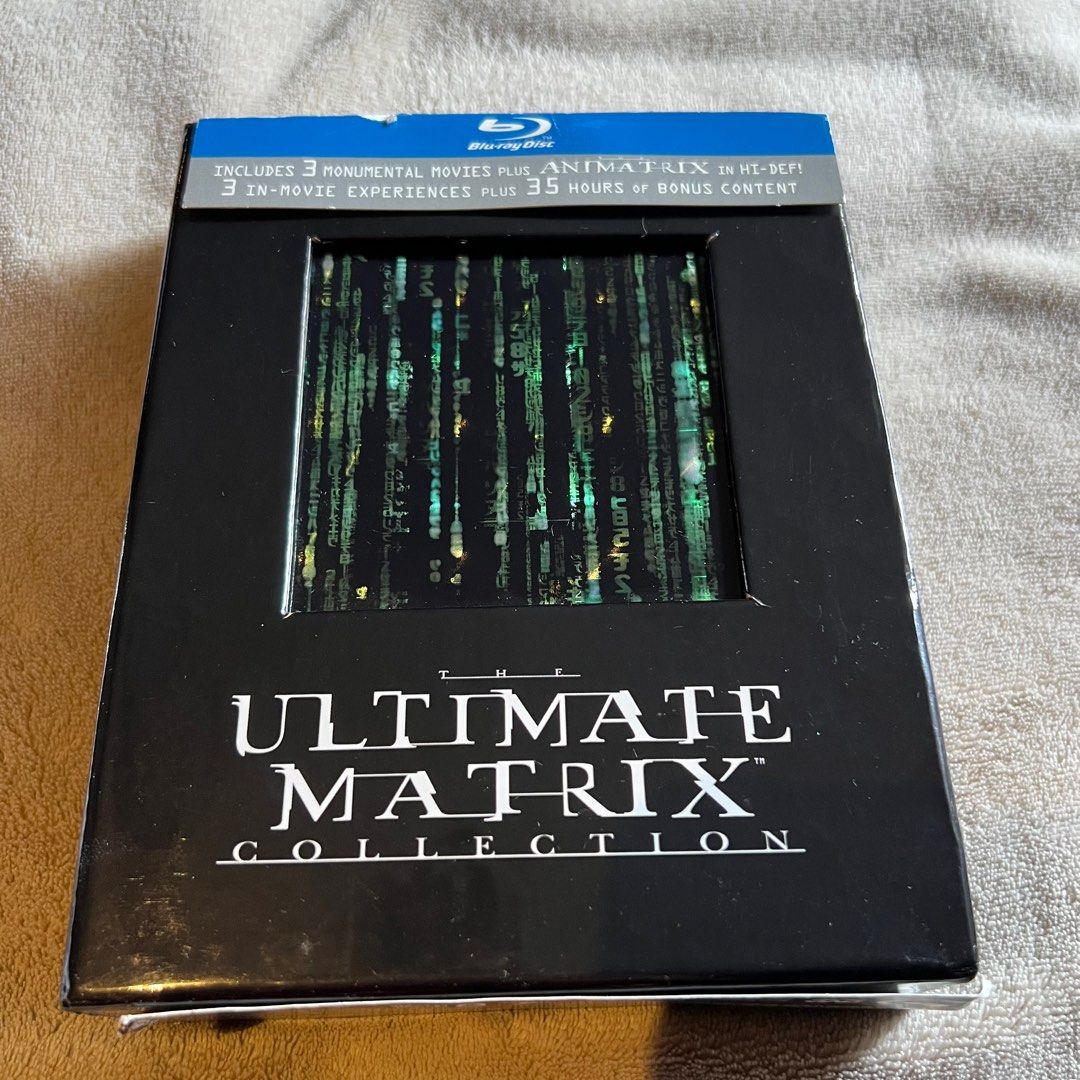 Ultimate Matrix Collection Blu-ray, Hobbies & Toys, Music & Media, CDs ...