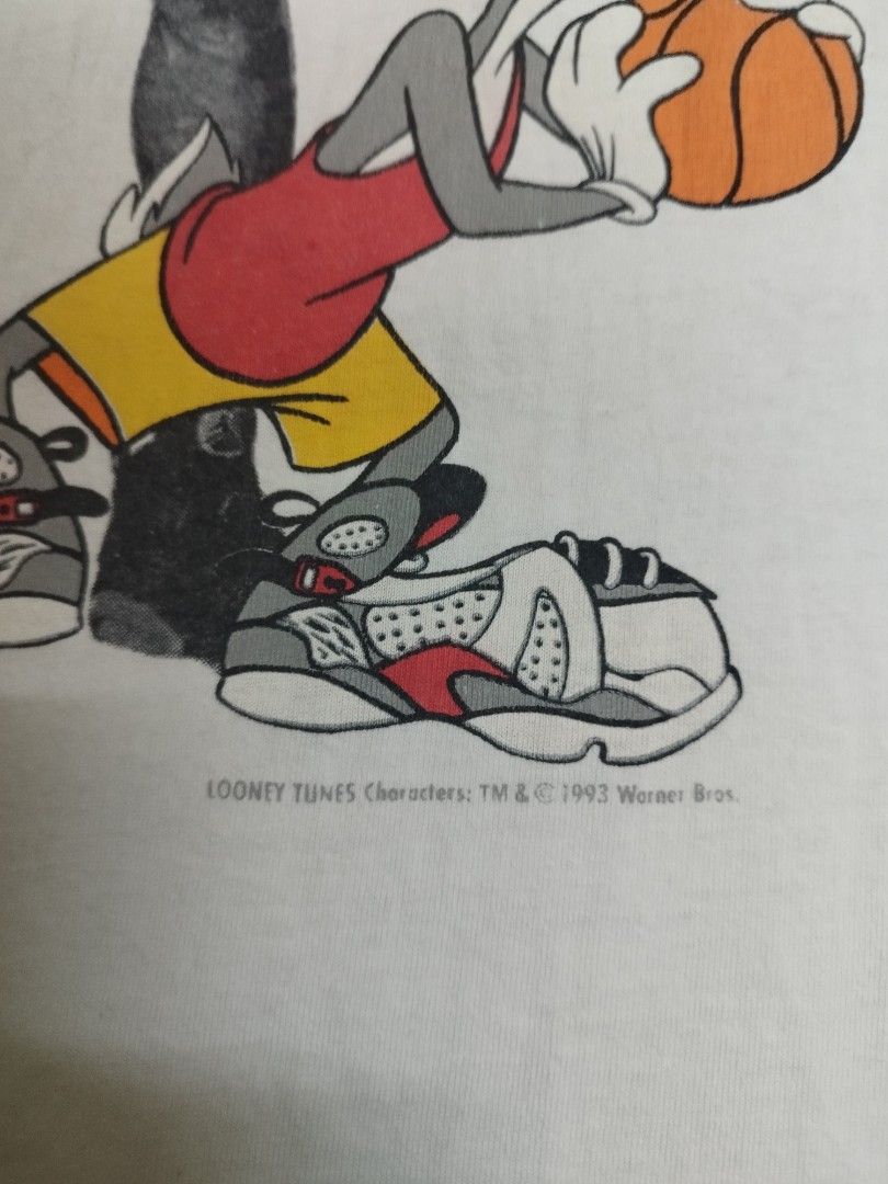 Vintage Nike Michael Jordan space jam shirt, Men's Fashion, Tops & Sets ...