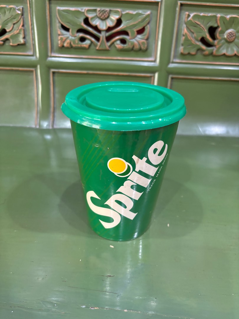 Vintage Sprite Cup Coin Bank, Hobbies & Toys, Memorabilia ...