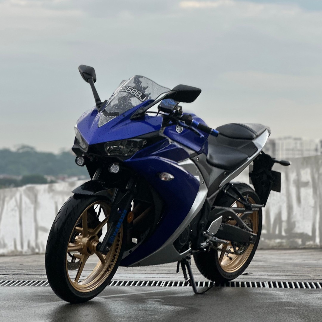 Yamaha R3, Motorcycles, Motorcycles for Sale, Class 2A on Carousell