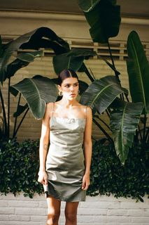 Zara satin dress, Women's Fashion, Dresses & Sets, Dresses on Carousell