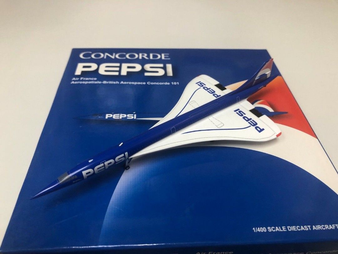 1:400 JC WINGS Air France Aerospatiale-British Aerospace Concorde with ...