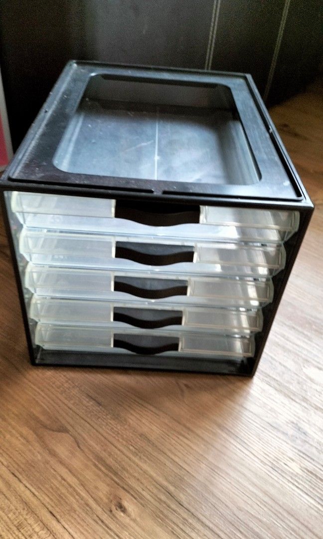 3-tiers paper trays +5-tiers drawer tray--pls read descriptions ...