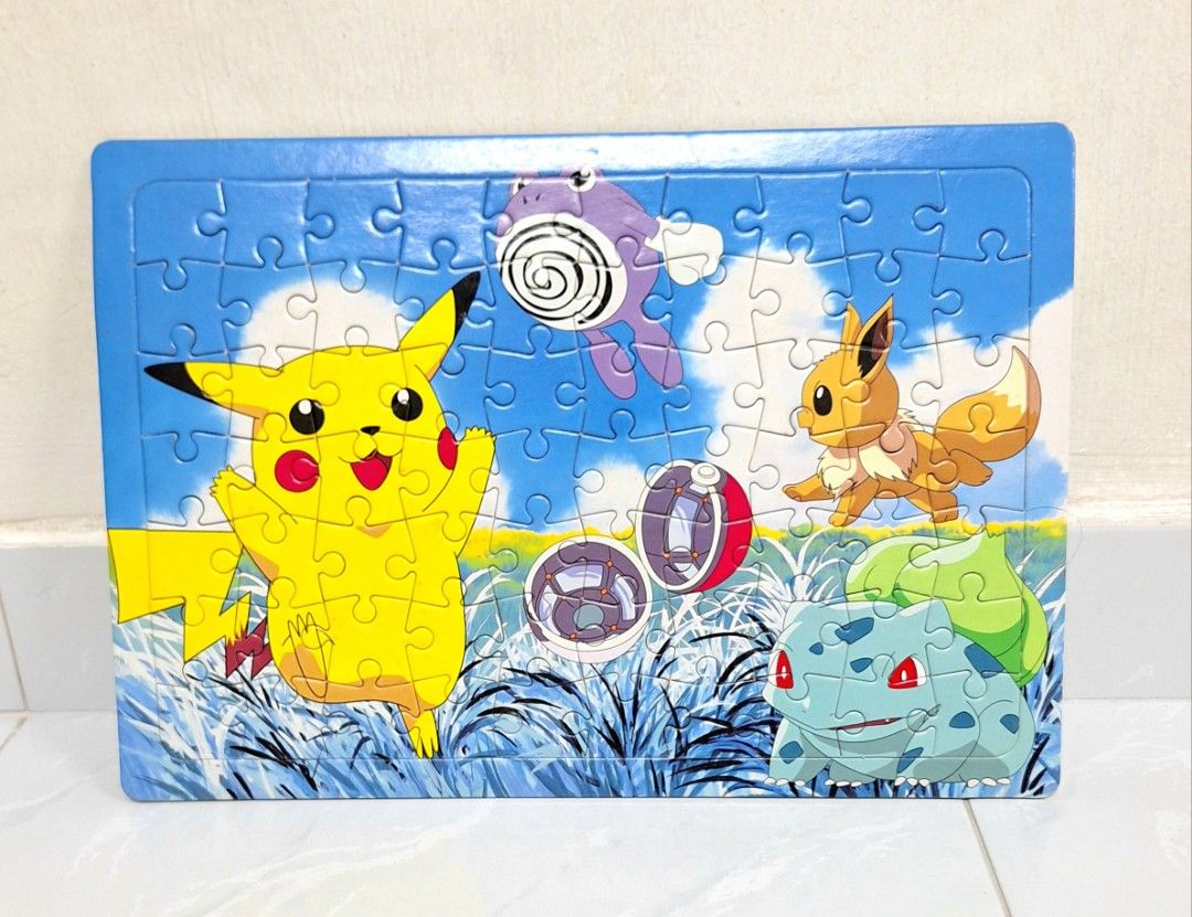 70 pieces Pokemon puzzles/pikachu puzzles, Hobbies & Toys, Toys & Games ...