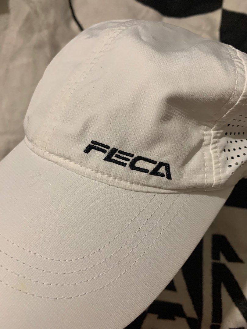 二手 古著 FECA 機能 老帽 棒球帽 cap, 他的時尚, 手錶及配件, 帽子在旋轉拍賣
