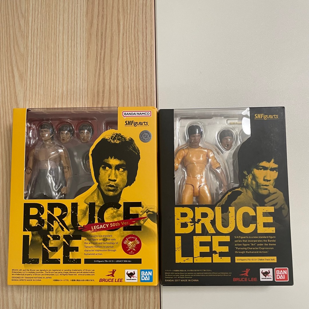全新/中古 BANDI SHF BRUCE LEE 李小龍 舊版 / 50周年版本, 興趣及遊戲, 玩具 & 遊戲類 - Carousell