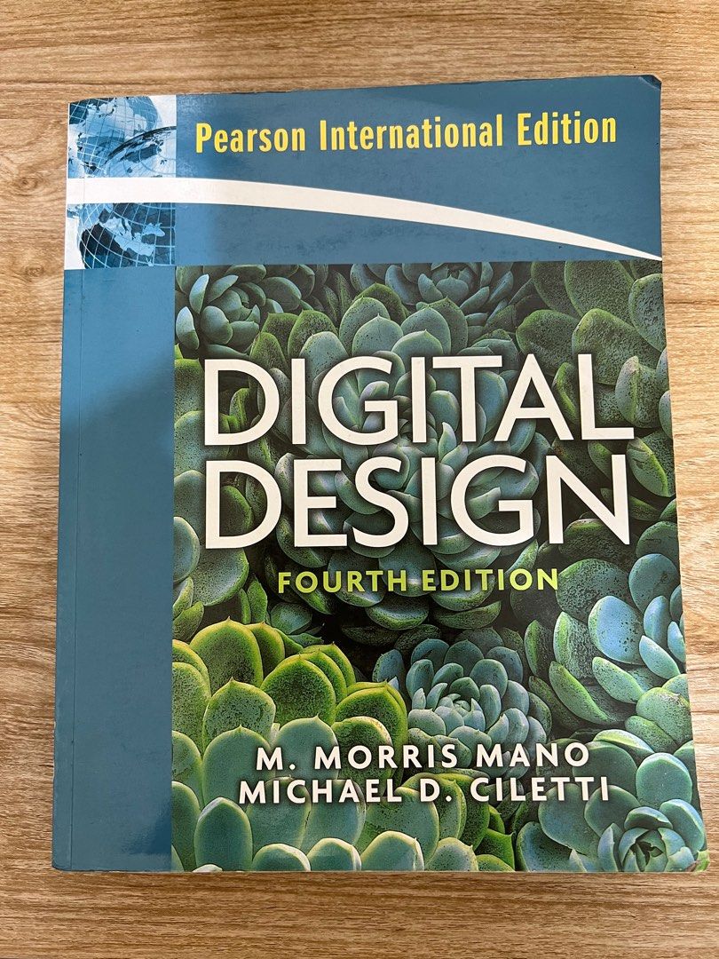 [二手原文書] Digital Design 4th edition 數位設計 第四版 原文書 9780132340434, 書籍、休閒與玩具 ...