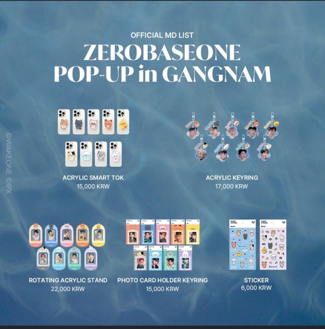 Pre-order 預訂｜韓國連線｜韓星 K-pop 〗ZB1 Zerobaseone 回歸 Line Friends Pop-up ...