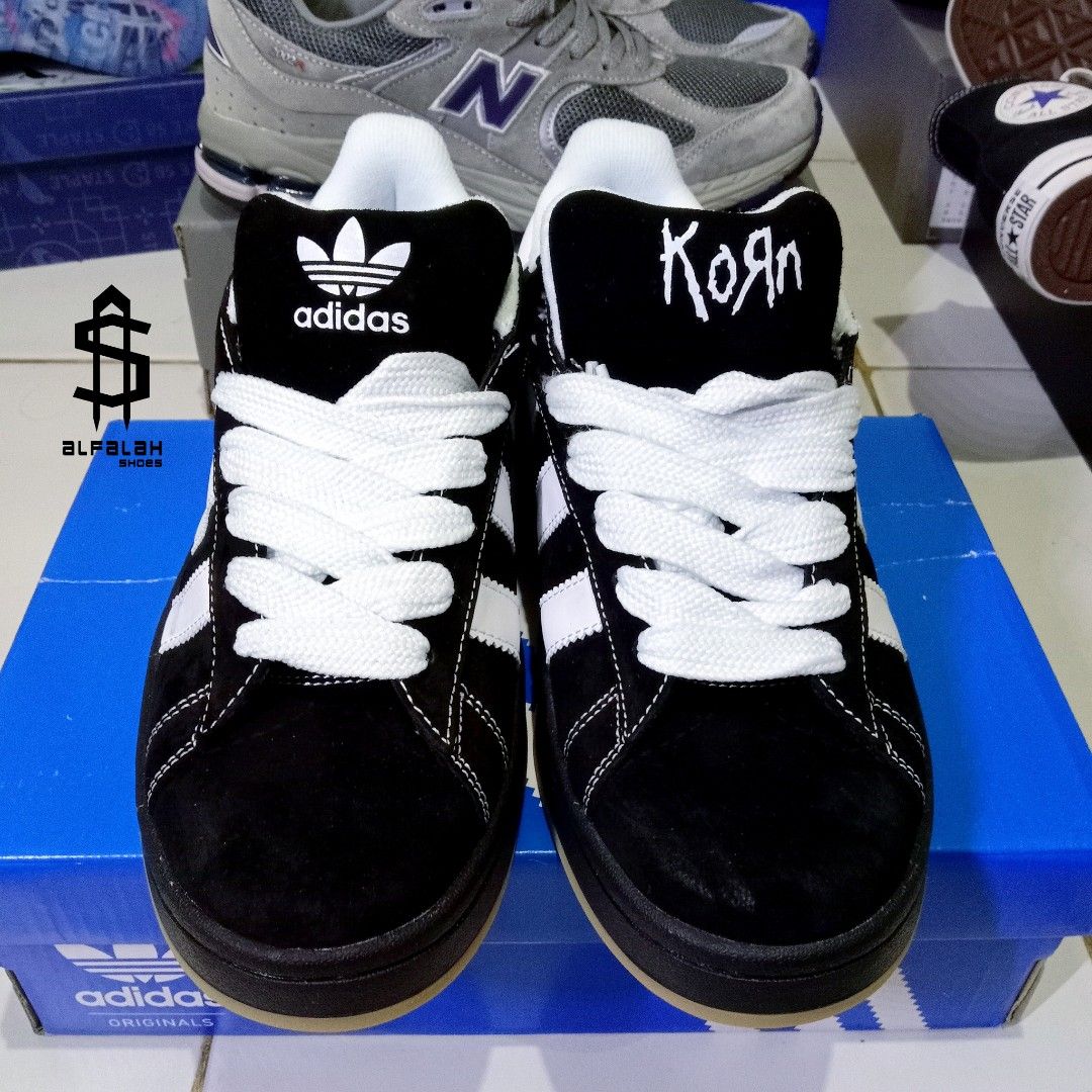 Adidas Campus 00s X KORN, Fesyen Pria, Sepatu , Sneakers di Carousell