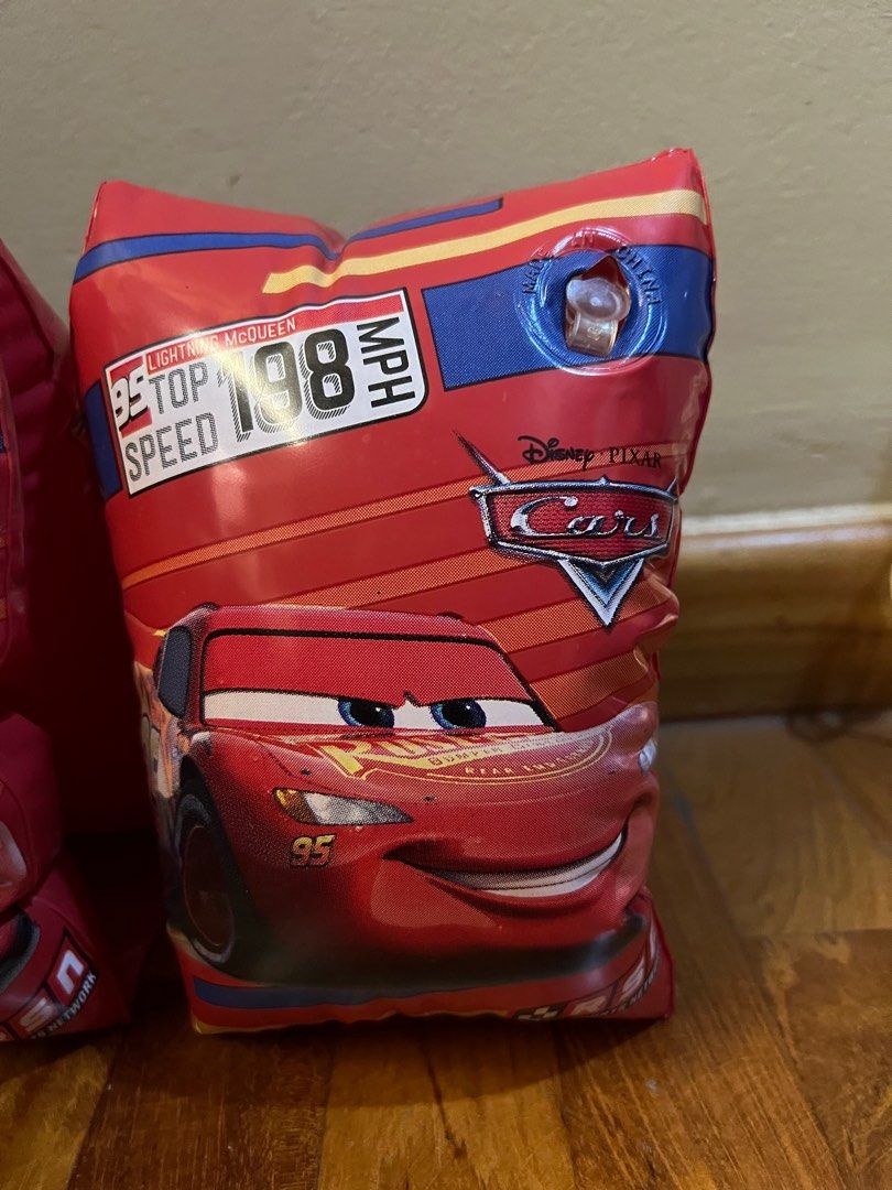 Arm floats Disney Lightning McQueen, Hobbies & Toys, Toys & Games on ...