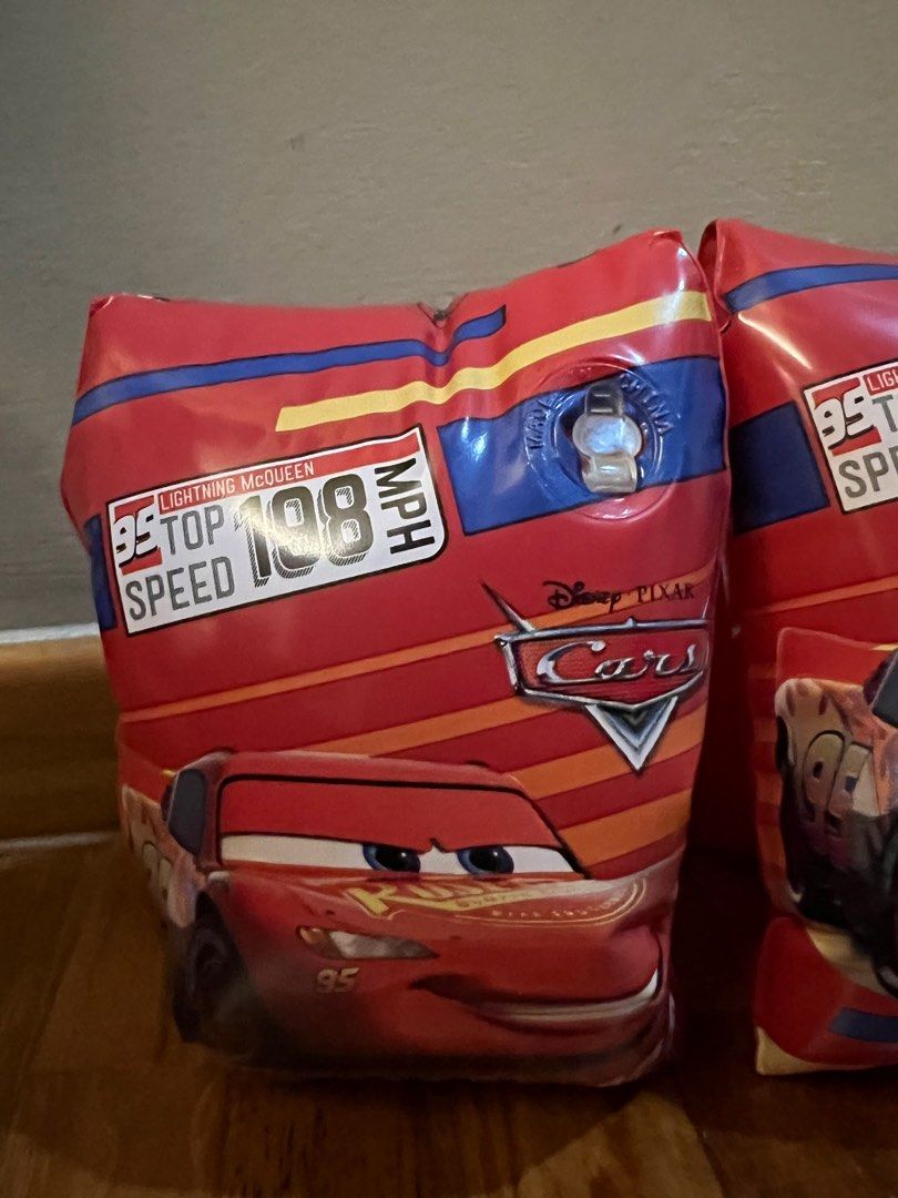 Arm floats Disney Lightning McQueen, Hobbies & Toys, Toys & Games on ...