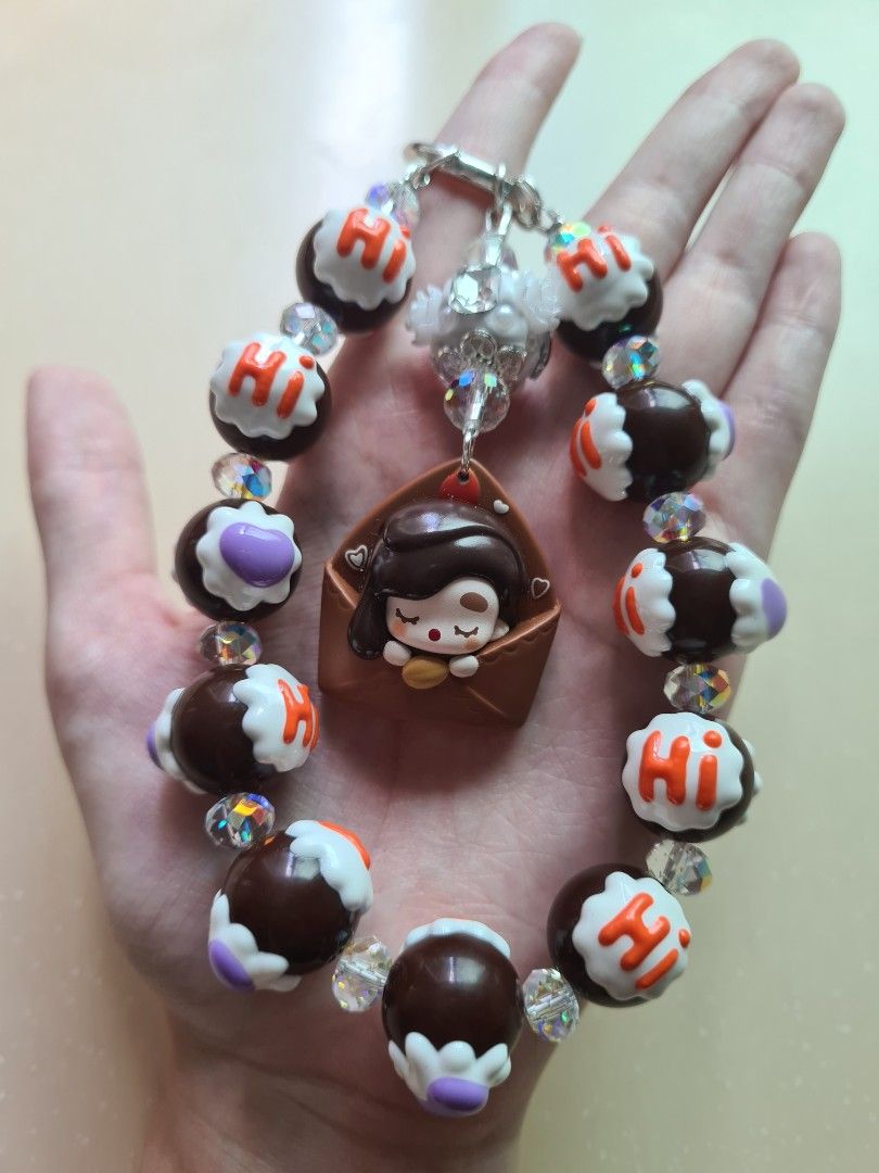 Authentic Popbeans Love Letter Series Chaka Dimoo Handmade Mobile Phone ...