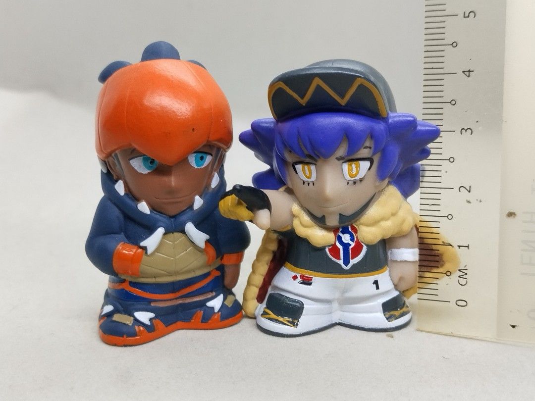 Bandai - Pokémon - Pokemon Finger Doll - Raihan & Leon, Hobbies & Toys ...