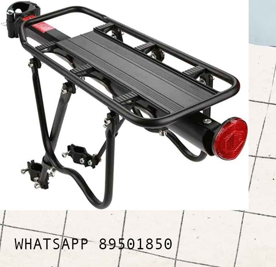 Bicycle Luggage Carrier, Powerful 50kg/110lb High Load High Strength ...
