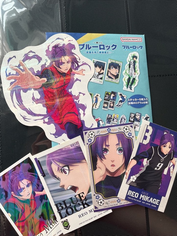 Bluelock kuji Reo polaroid sticker set, Hobbies & Toys, Memorabilia ...