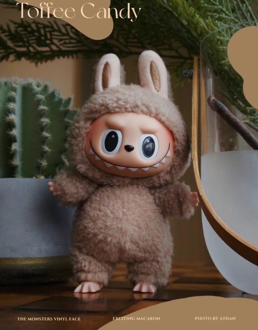 BNIF Labubu Macaron Toffee Popmart - $100 (+ 2 x Free Clothing Sets ...