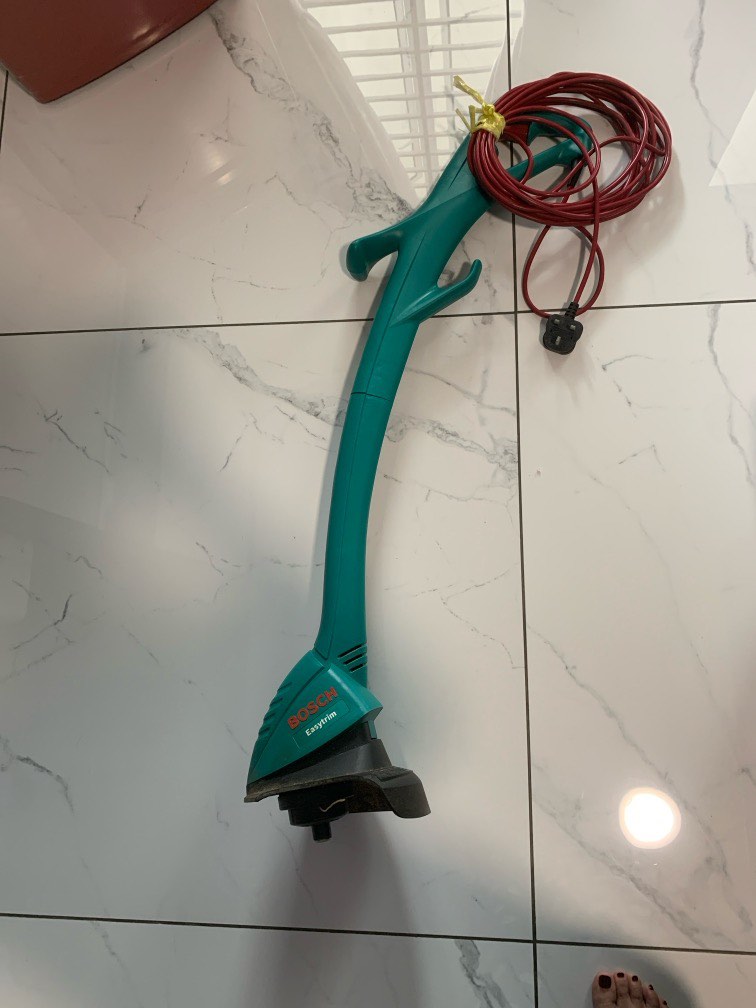 Bosch EasyTrim Grass Trimmer Cutter, Furniture & Home Living, Gardening ...