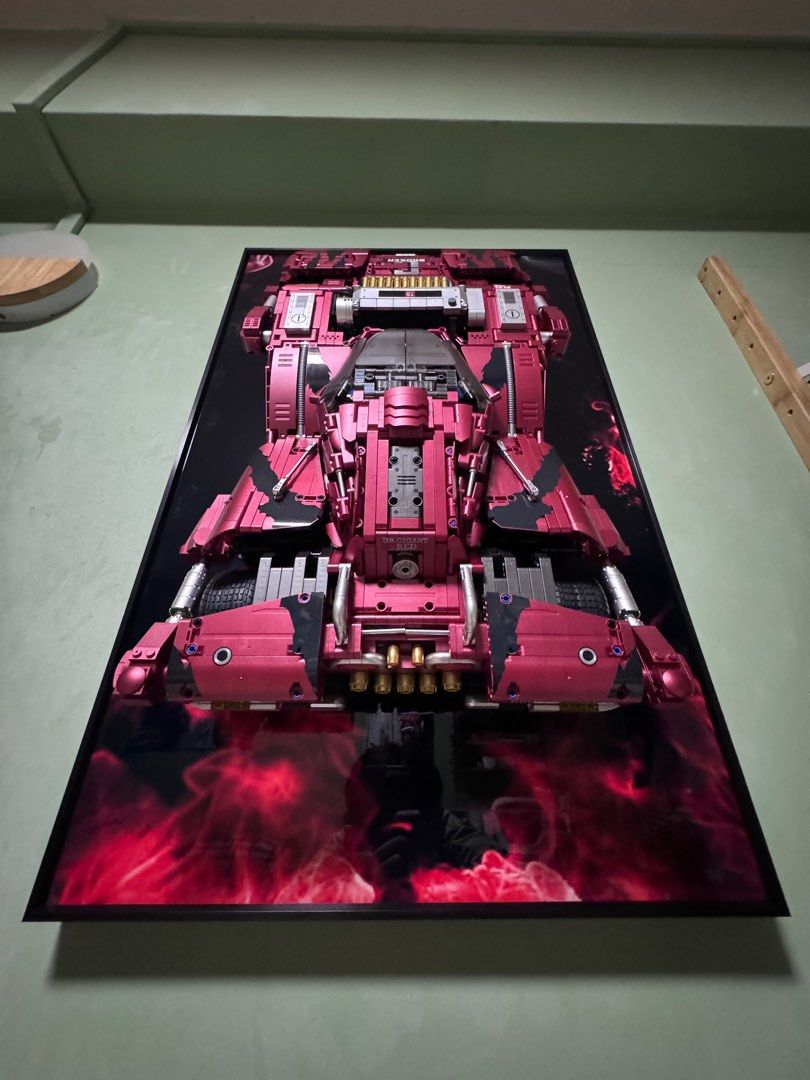 Broken Gigant with custom frame for wall hung display, Hobbies & Toys ...