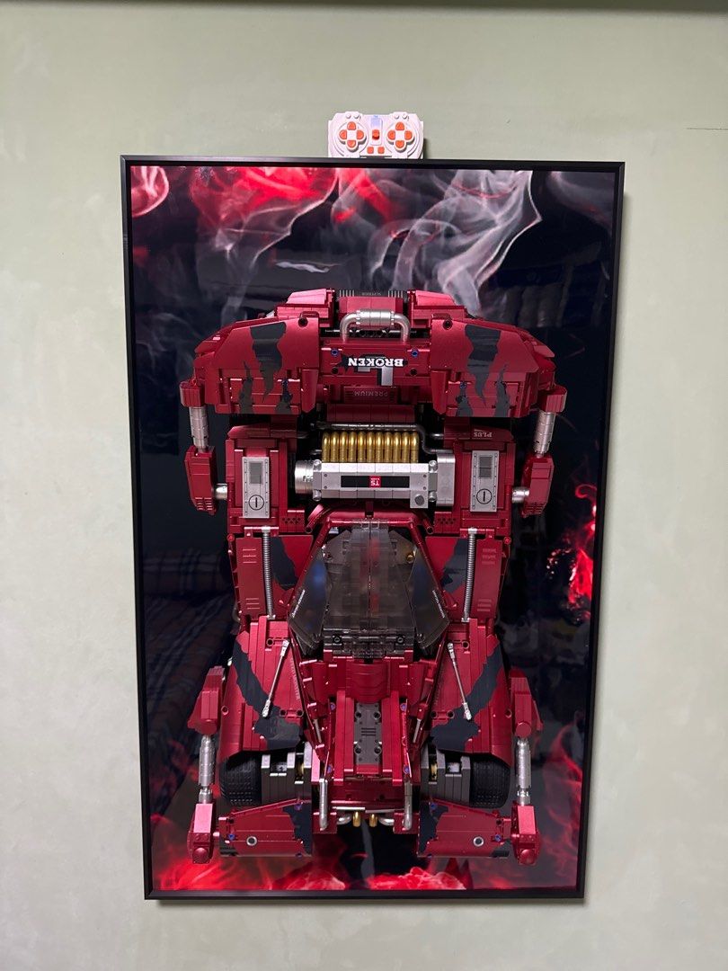 Broken Gigant with custom frame for wall hung display, Hobbies & Toys ...
