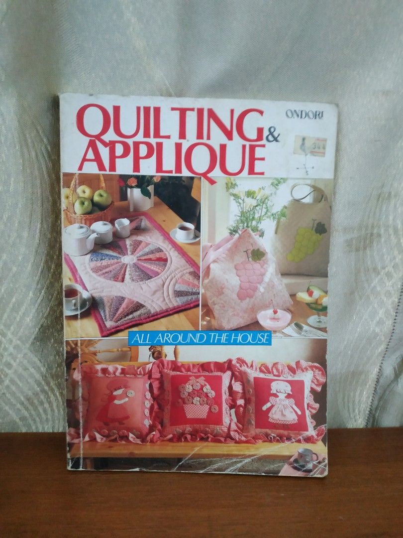 Buku import craft ketrampilan ondori quilting appliqur, Buku & Alat ...