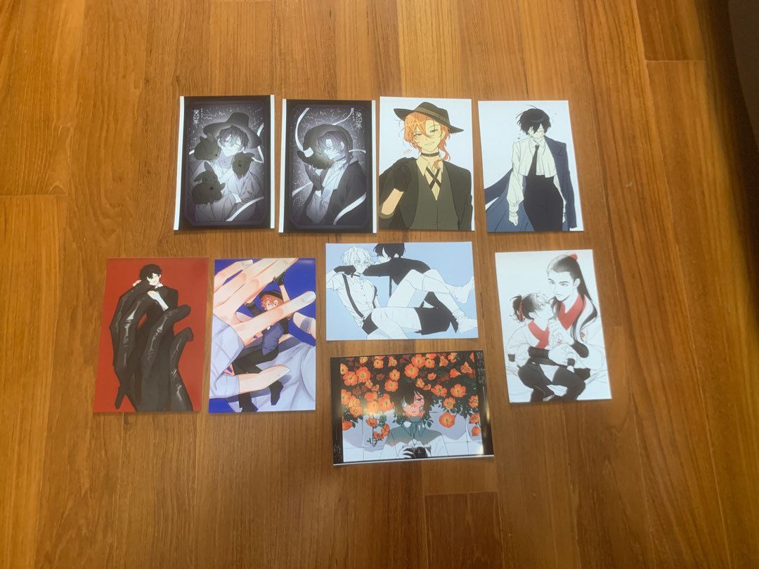 Bungo stray dogs and mount Hua prints, Hobbies & Toys, Memorabilia ...
